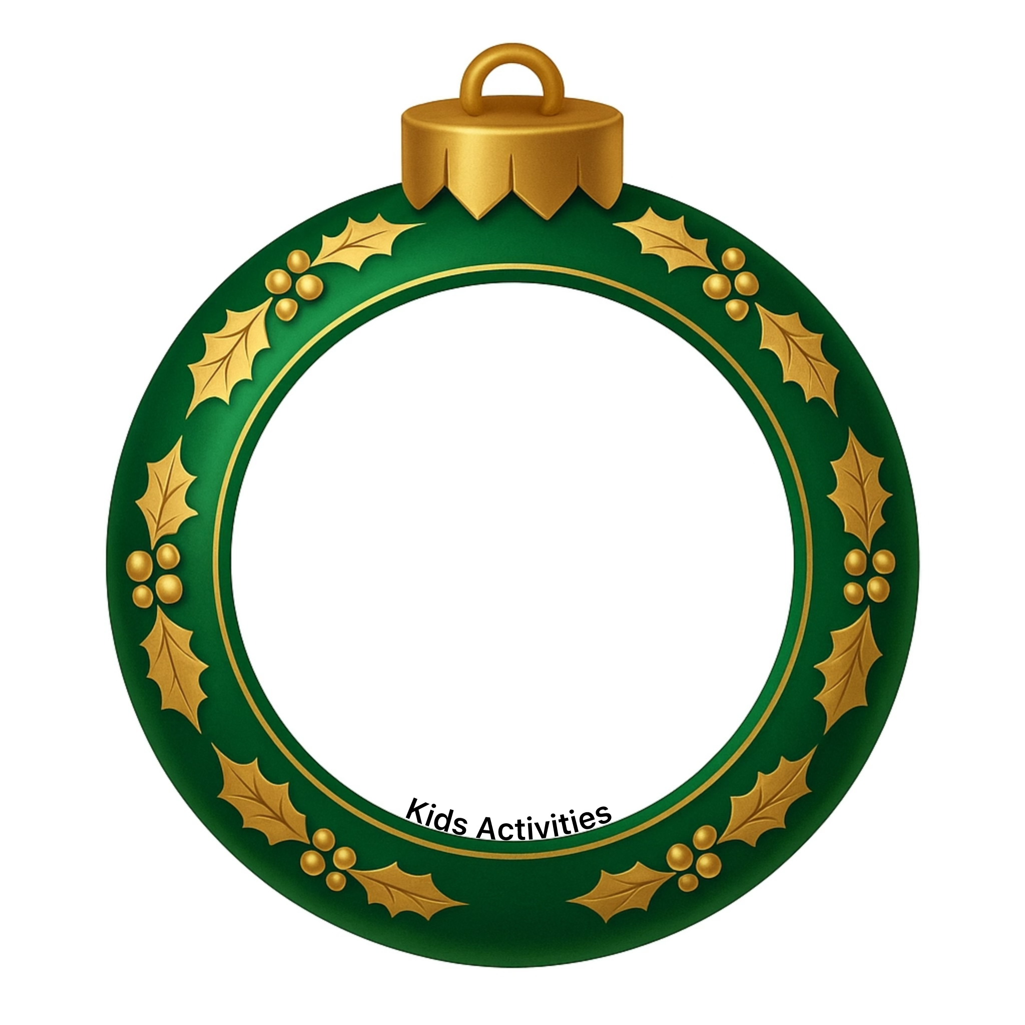 Christmas Themed Photo Frame - Kids Activities