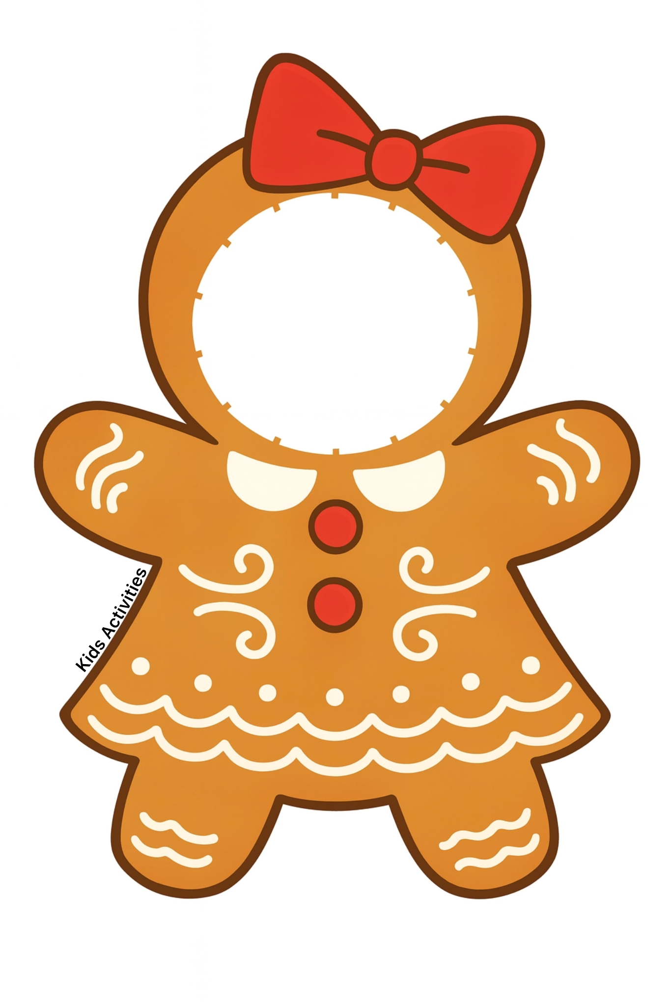 Christmas Themed Photo Frame - Kids Activities