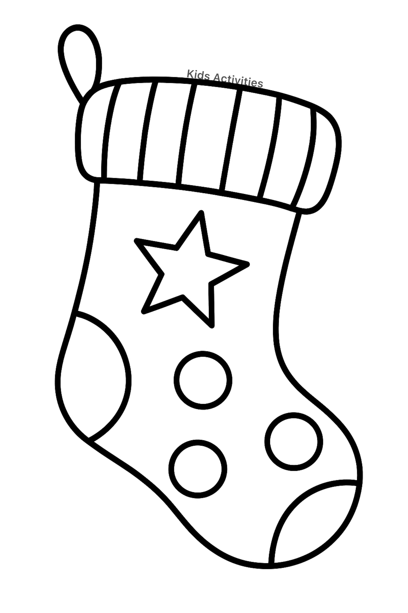Colour and Decor Christmas Themed Paper Socks - Kids Activities