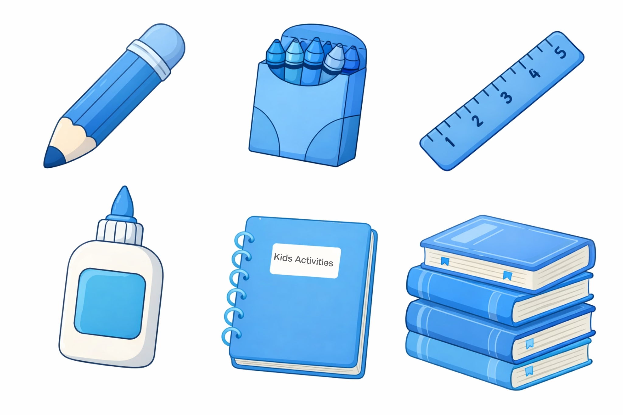 School Bag With School Supplies Paper Activity - Kids Activities