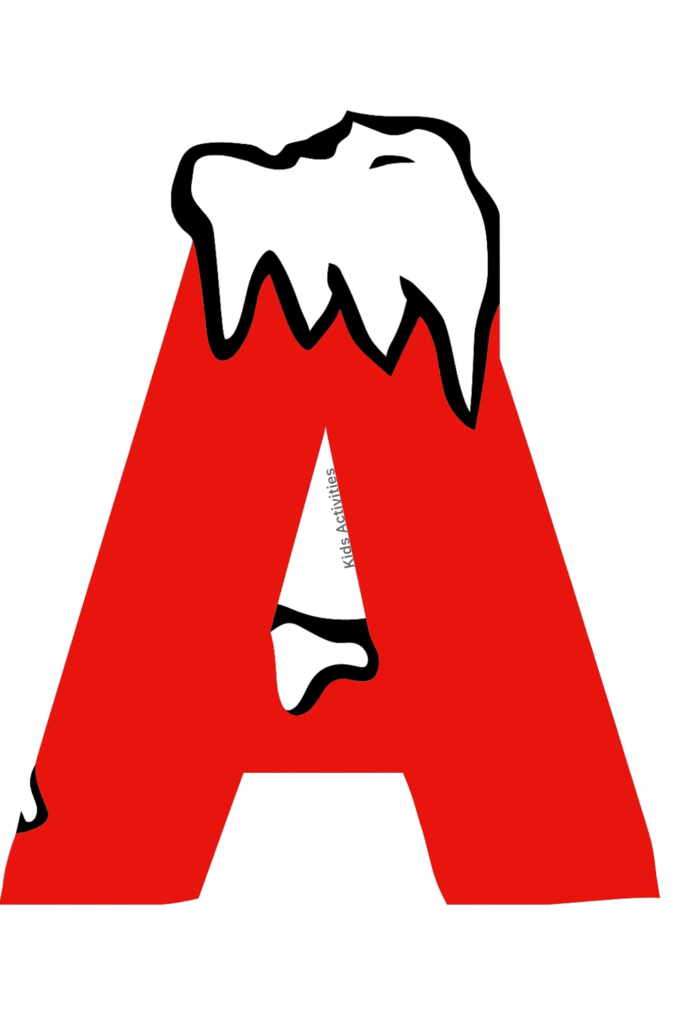 Learn Alphabet By Snow Capped Letters - Kids Activities