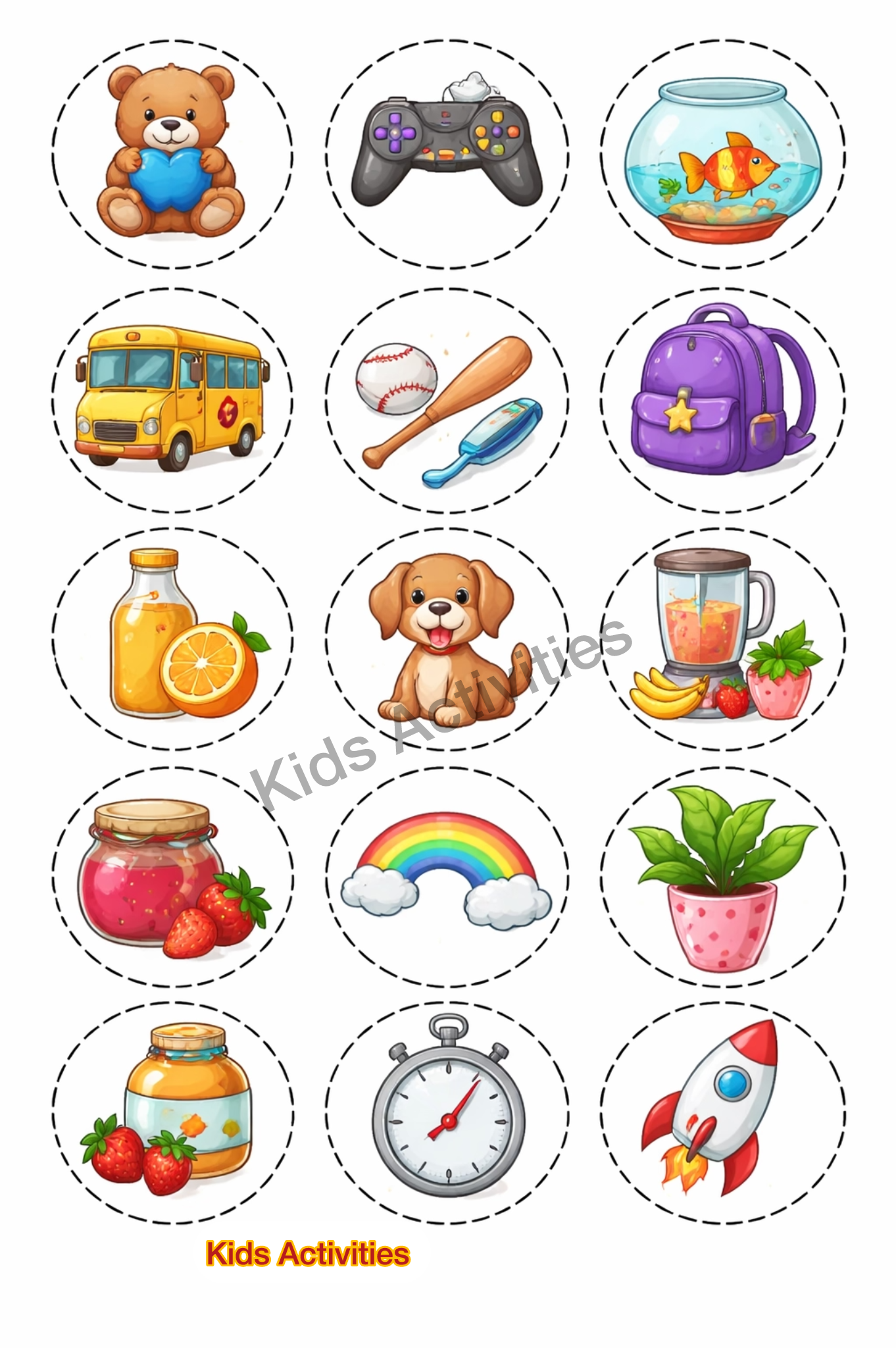 Learn Through 5 Senses Activities - Kids Activities