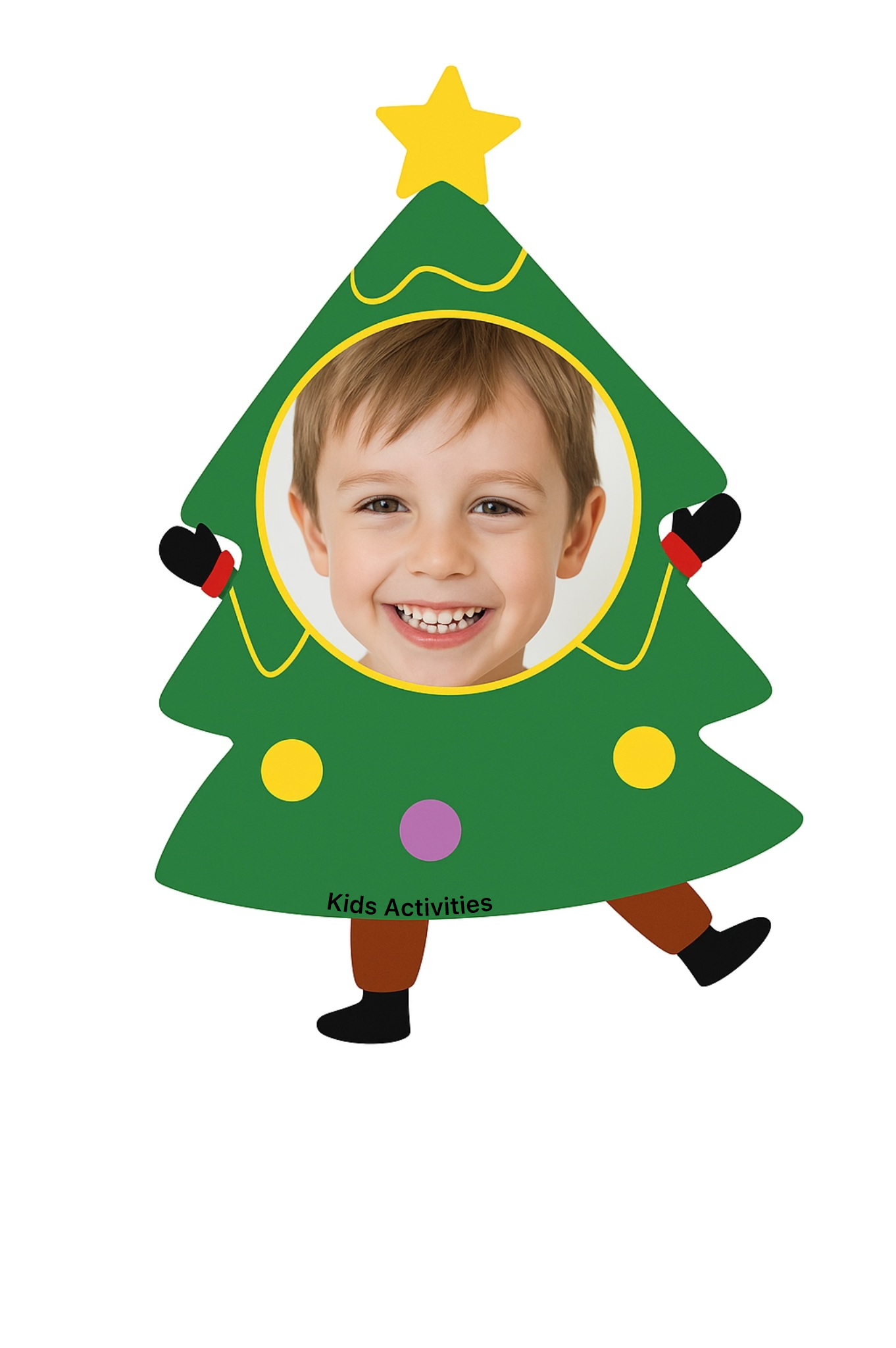 Christmas Photo Frame Design - Kids Activities