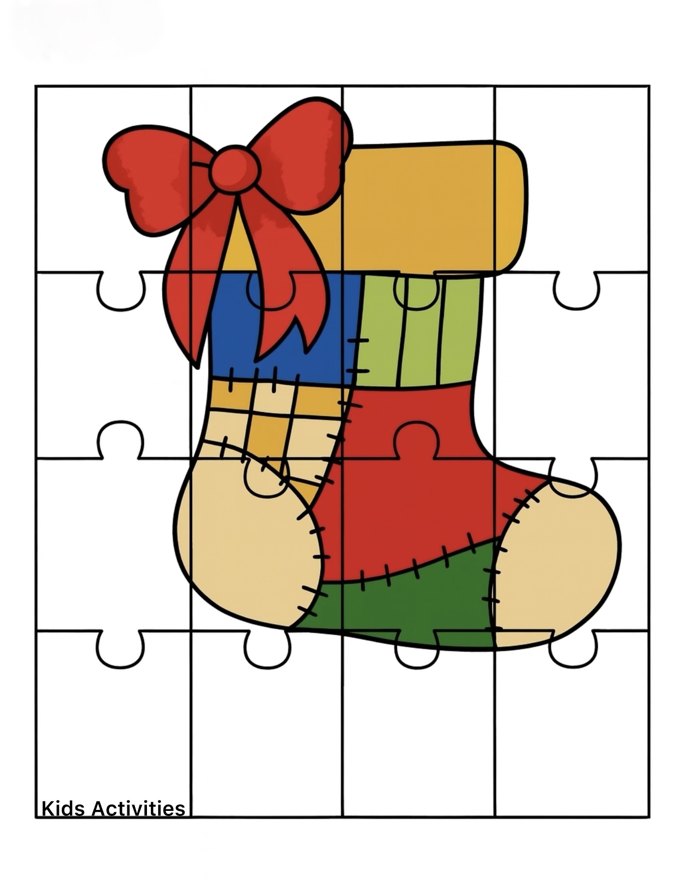 Christmas Puzzle - Kids Activities