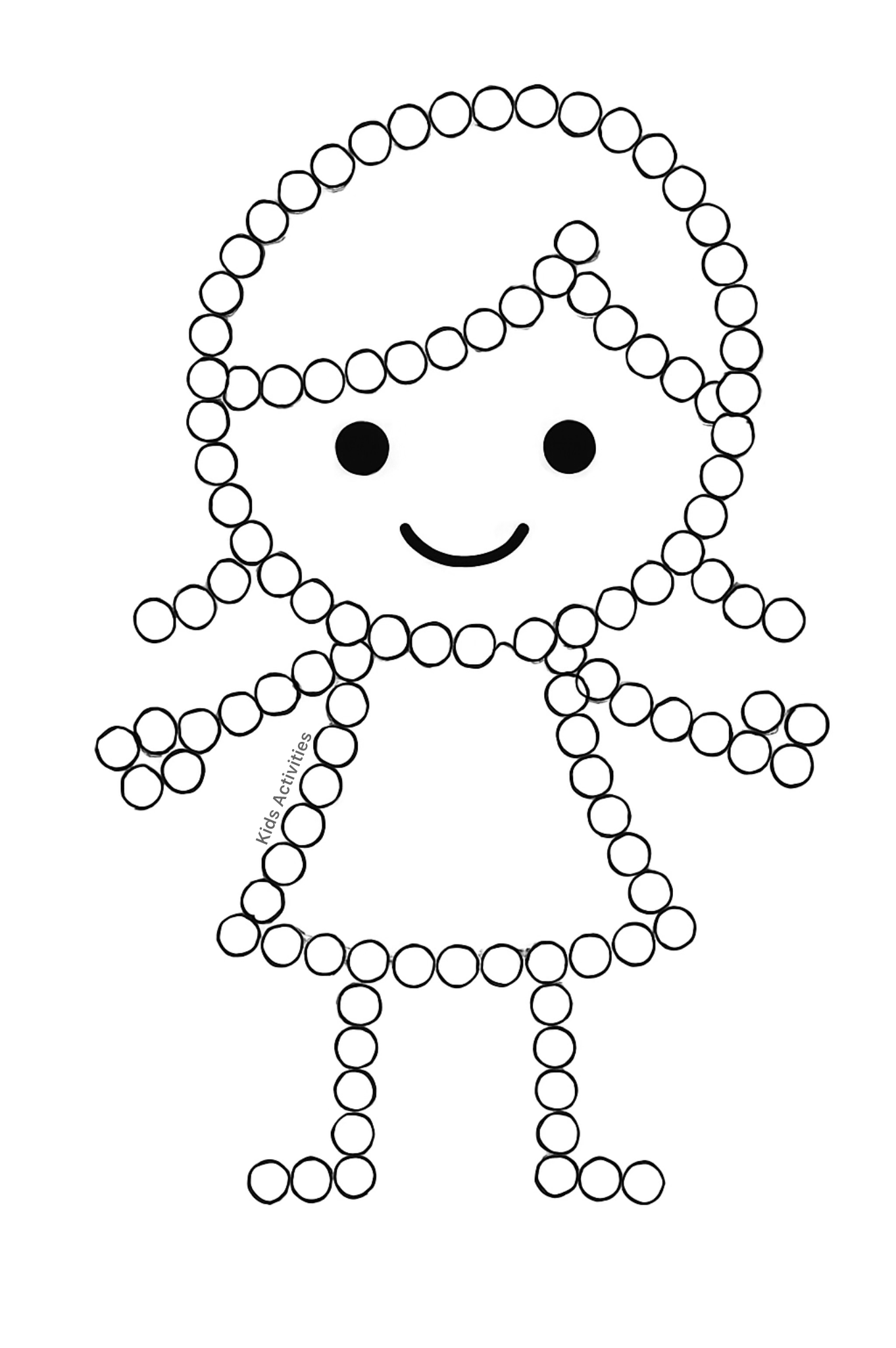Q-tip Dot Painting - Kids Activities