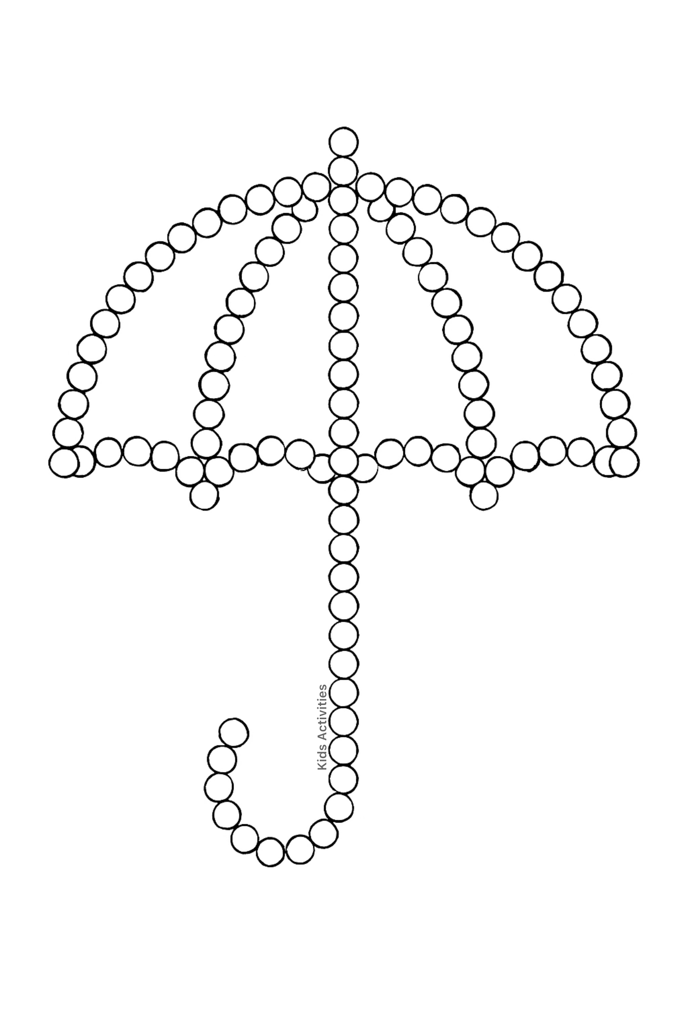 Q-tip Dot Painting - Kids Activities